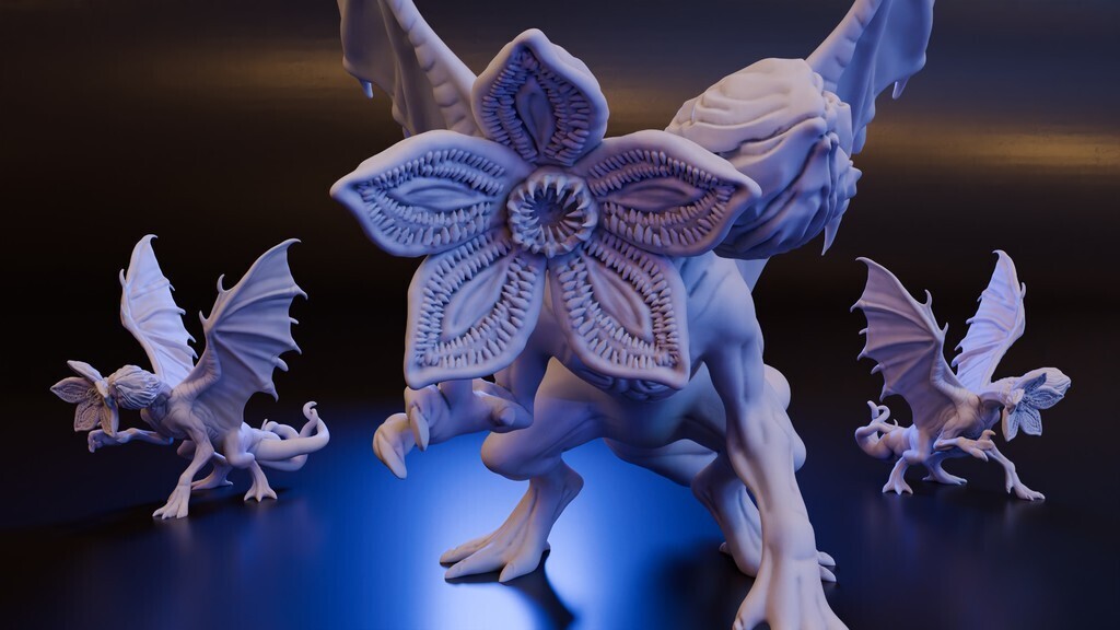 🐉 Demodragon (DND / TTRPG)・Free 3D File for ・Cults