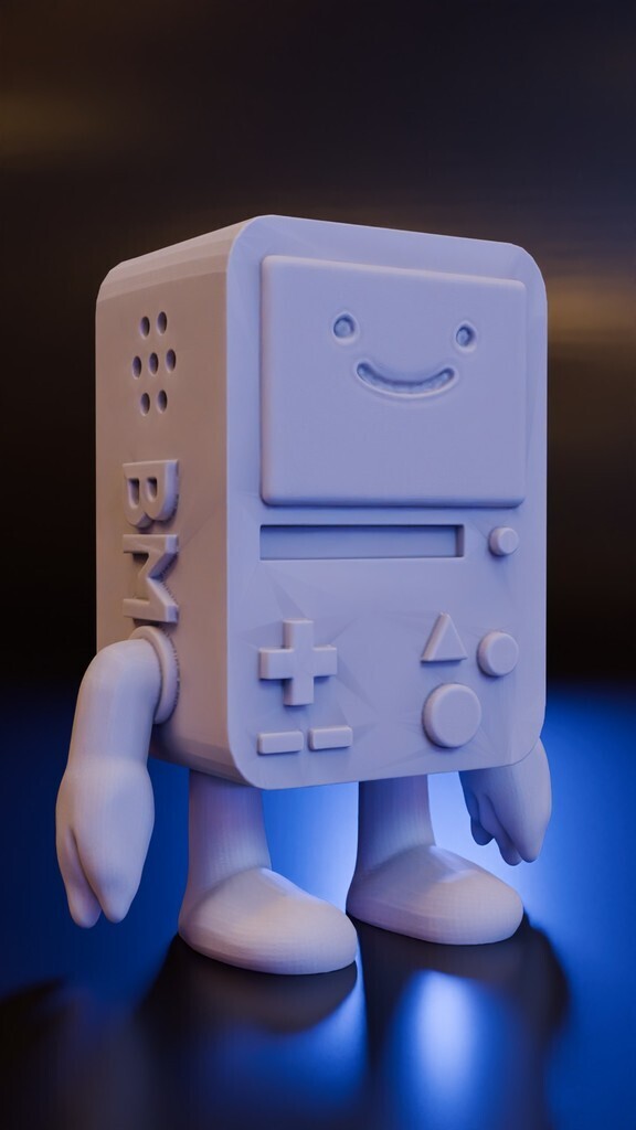 🎲 BMO - Adventure Time Construct (DND / TTRPG)・Free STL File for 3D ...