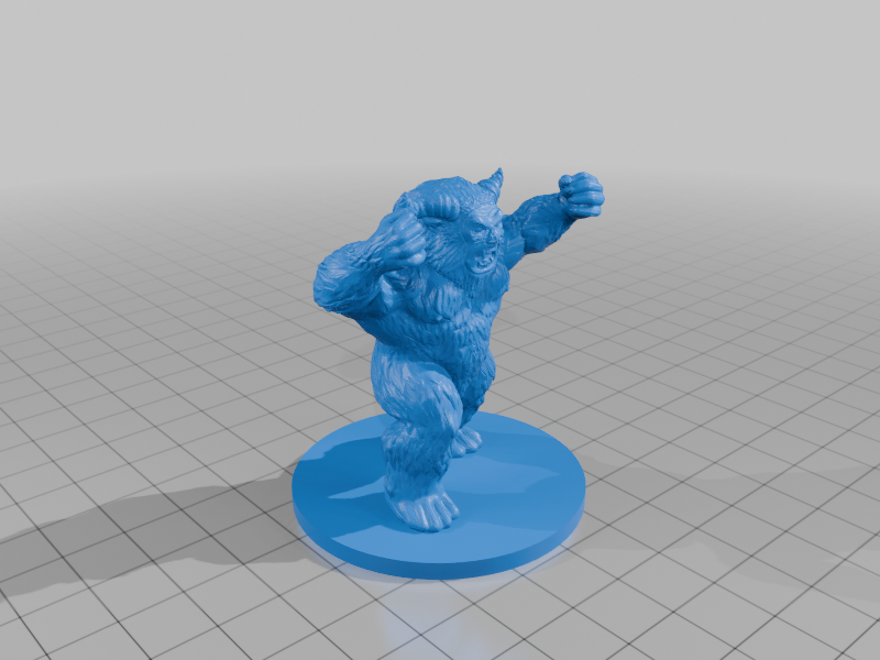 🎲 Allowak Yetis (DND / TTRPG)・Archivo STL Gratis para Impresión 3D・Cults