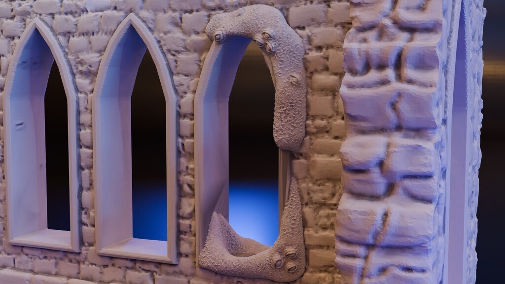 🎲 Alkilith + Ruined Walls (DND / TTRPG)・Free STL File for 3D printing・Cults