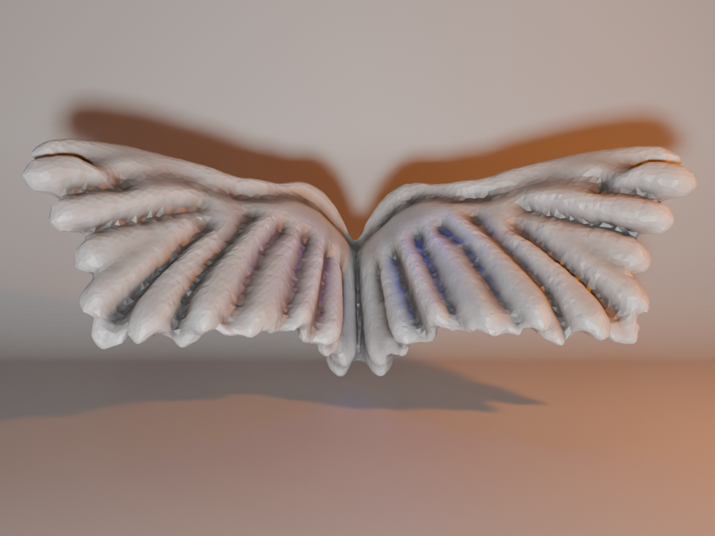 👼 Angel Wings, Miniature Accessory (DND / TTRPG)・Free 3D File for ・Cults