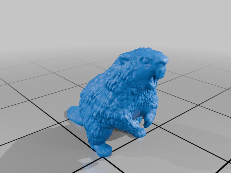 😡 Giant Angry Canadian Beaver 17mm & 25mm (DND / TTRPG)・Free 3D File ...