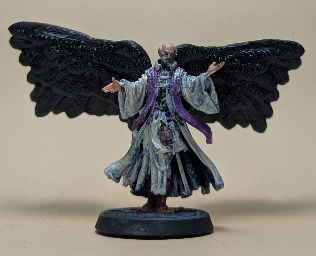 👼 Angel Wings, Miniature Accessory (DND / TTRPG)・Free 3D File for ・Cults