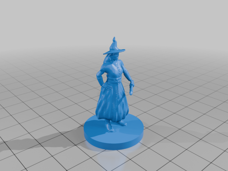 🧙‍♀️ Tasha the Witch (DND / TTRPG)・Free 3D File for ・Cults