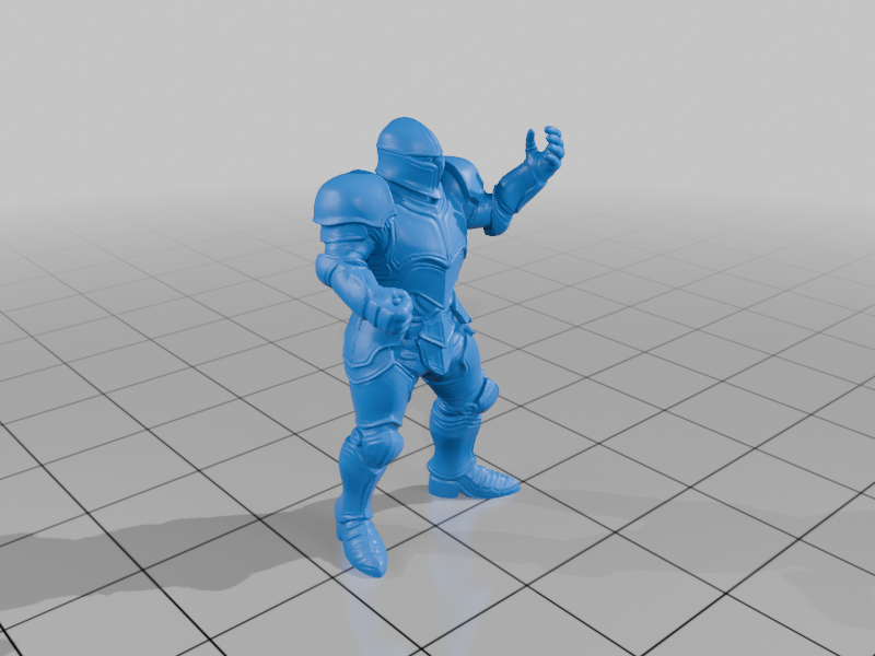 👹 Platinum Golem - Large Construct (DND / TTRPG)・Free STL File for 3D ...