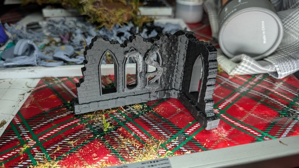 🎲 Alkilith + Ruined Walls (DND / TTRPG)・Free STL File for 3D printing・Cults