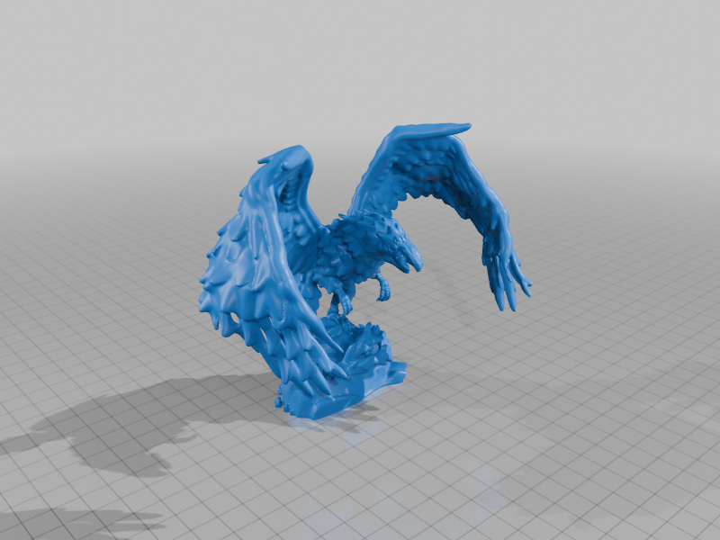 🐦 Ancient Deep Crow - Huge Monstrocity (DND / TTRPG)・Free 3D File for ...