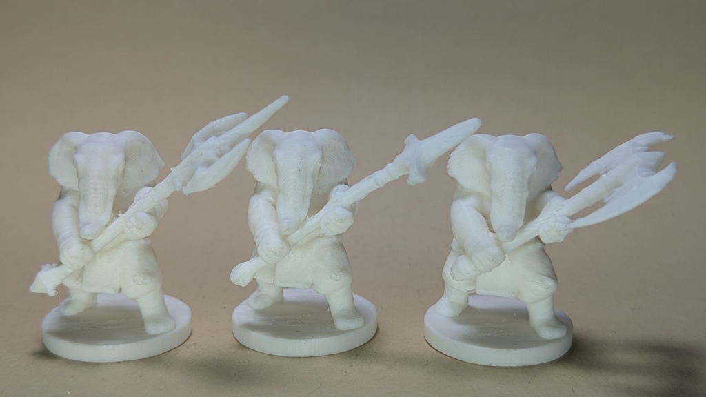 Free 3D file Loxodon, Elephantfolk Barbarian (32mm) (DND / TTRPG) 👽 ...