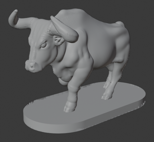 🐂 Bull (DND / TTRPG)・Archivo 3D Gratis para ・Cults