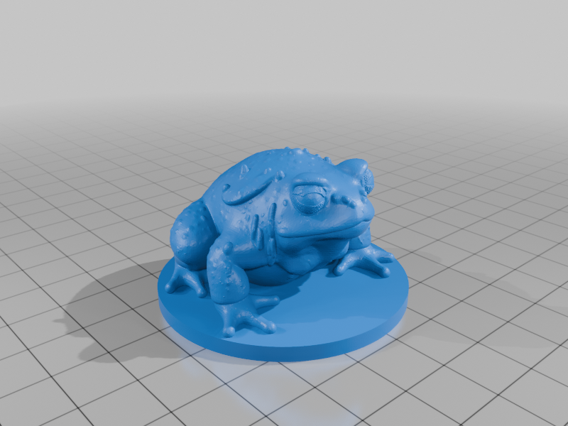 🐸 Giant Toad Collection (DND/TTRPG)・Free STL File for 3D printing・Cults