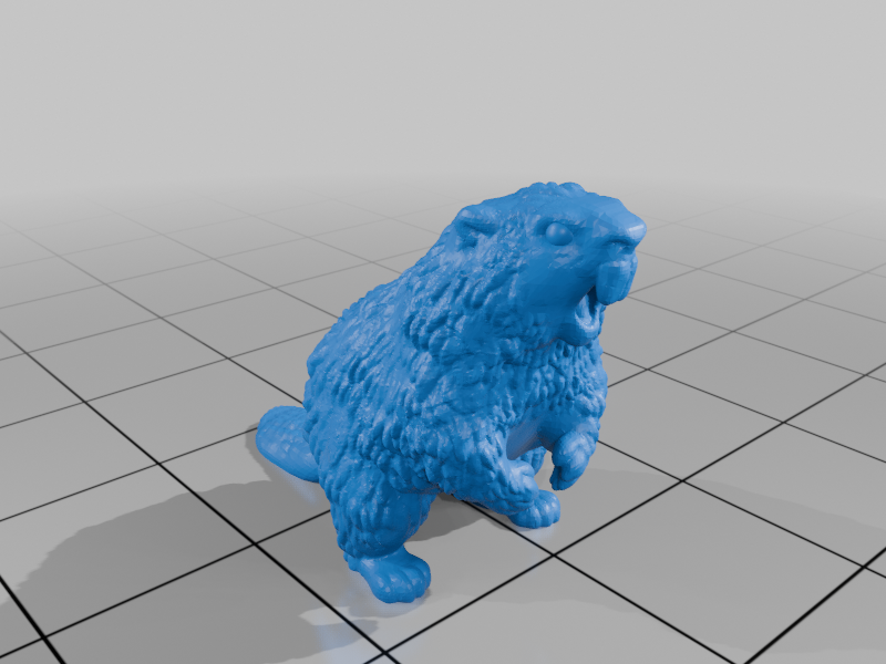 😡 Giant Angry Canadian Beaver 17mm & 25mm (DND / TTRPG)・Free 3D File ...