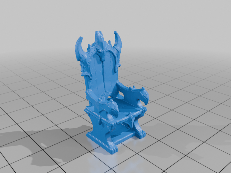 🪑 Chair Collection (DND / TTRPG)・Free STL File for 3D printing・Cults