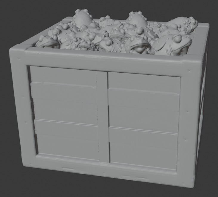 Free 3D file Crate Full of Toads - Terrain/Scatter - 17mm+toads (DND ...