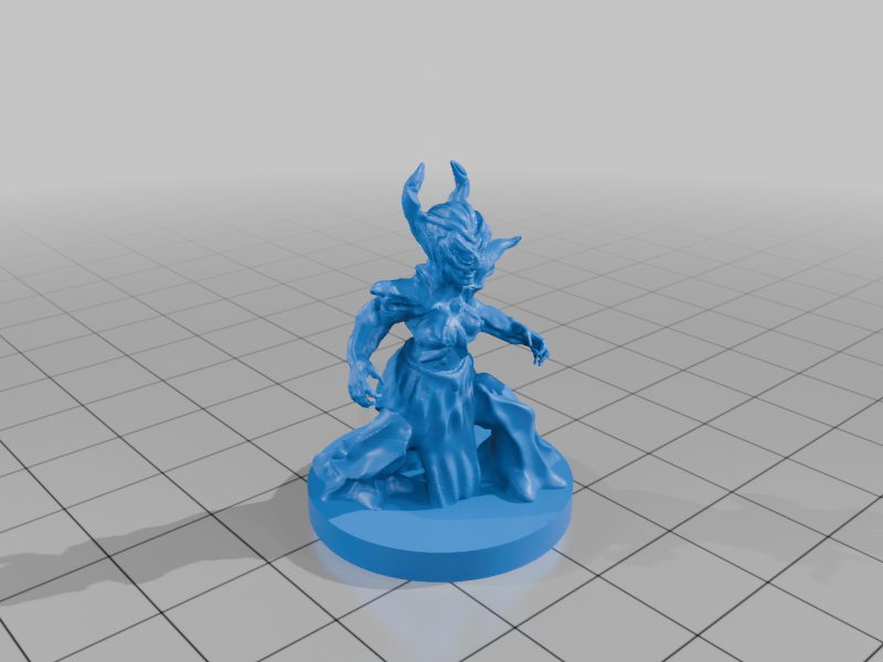 🎲 Dryad Barbarian (DND / TTRPG)・Free 3D File for ・Cults