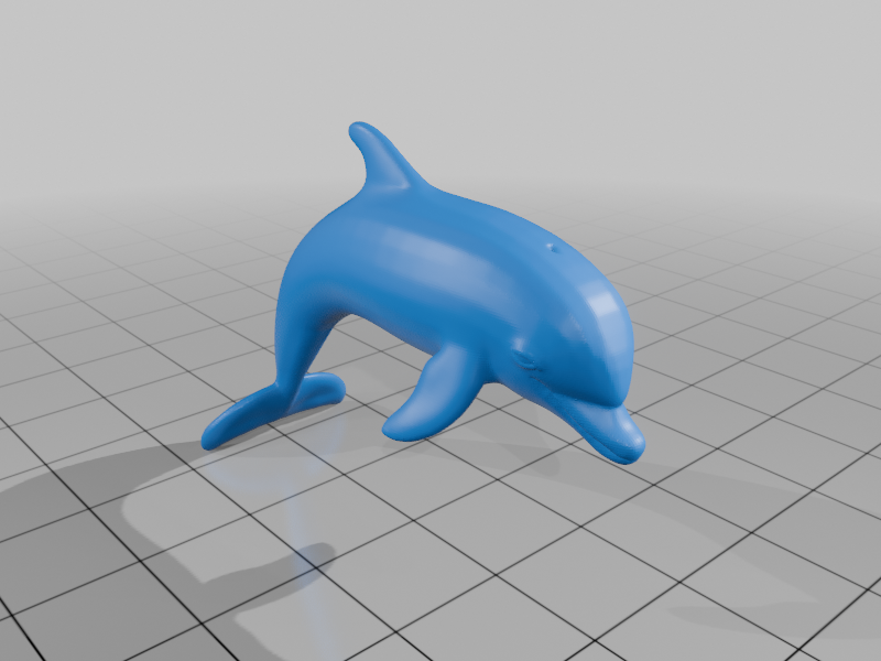 🐬 Dolphin - 50mm (DND / TTRPG)・Free 3D File for ・Cults