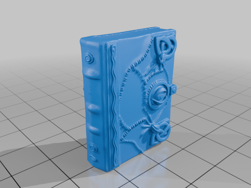 🎲 The Spellbook・Free STL File for 3D printing・Cults