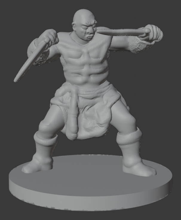 👽 Goliath, Human Rogue / Bandit (32mm+40mm) (DND / TTRPG)・Archivo 3D ...