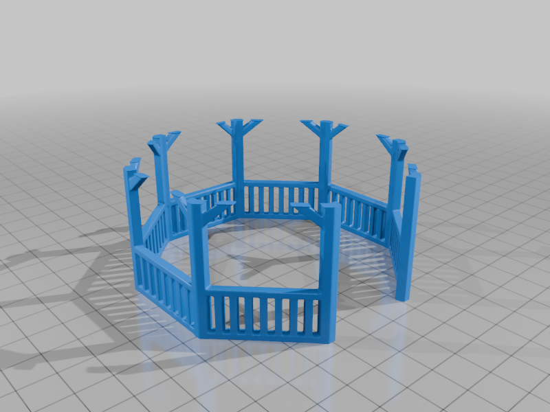 🎲 Dread Gazebo Simplified for FDM (DND / TTRPG)・Free 3D File for ・Cults