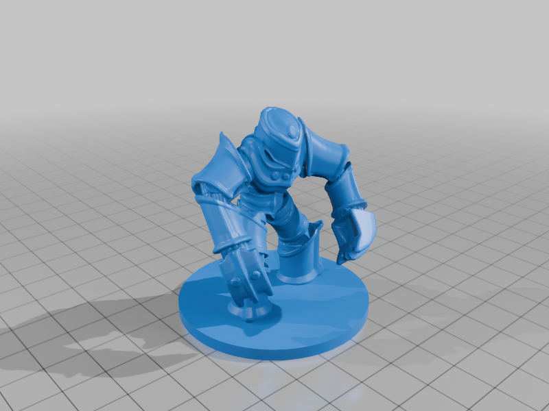🤖 Ruin Grinder (DND / TTRPG)・Free 3D File for ・Cults