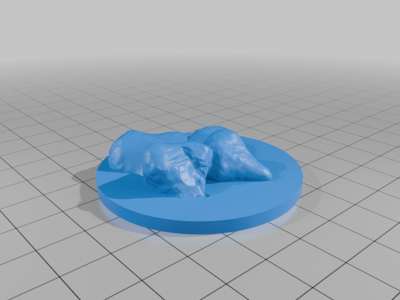 🎲 Degloth - Large Demon (DND / TTRPG)・Free STL File for 3D printing・Cults