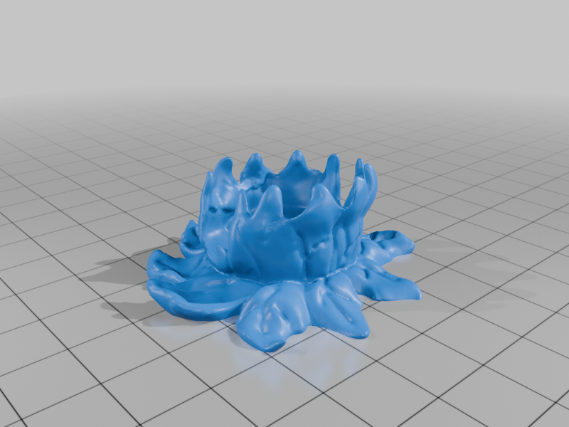 💐 Carnivorous Flower - Large Plant (DND / TTRPG)・Free 3D File for ・Cults