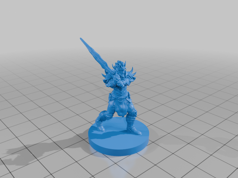🎲 Doomguard Rot Blade (DND / TTRPG)・Free STL File for 3D printing・Cults
