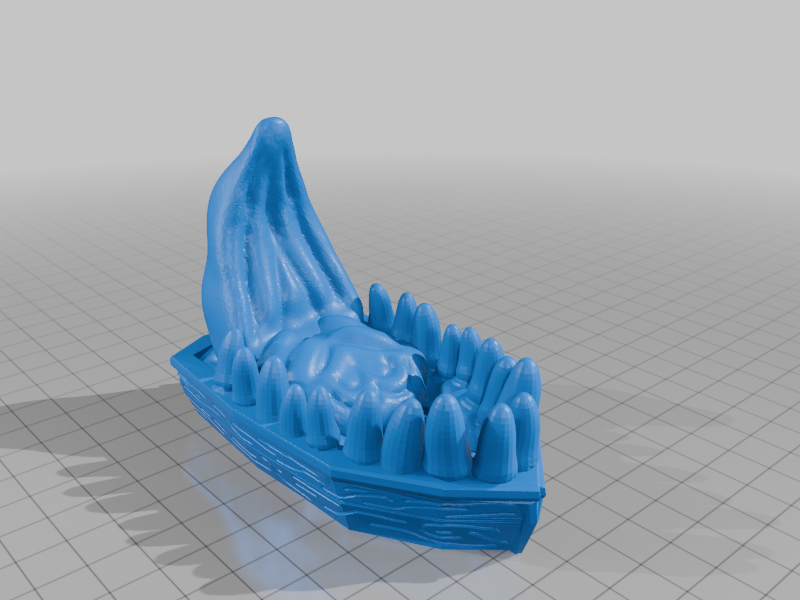 👹 Rowboat + Rowboat Mimic (DND / TTRPG)・Free STL File for 3D printing・Cults