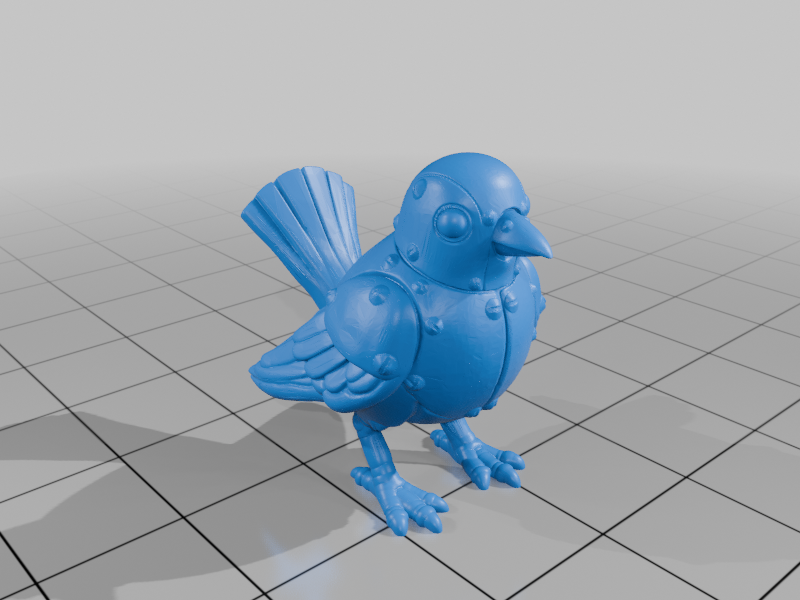 🐦 Mechanical Bird (DND / TTRPG)・Free STL File for 3D printing・Cults