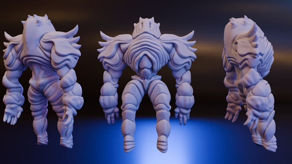 🎲 Zodar - Medium Aberration (DND / TTRPG)・Free STL File for 3D printing ...