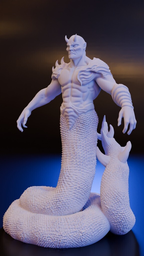 🎲 Mammon - Huge Fiend (DND / TTRPG)・Free 3D File for ・Cults