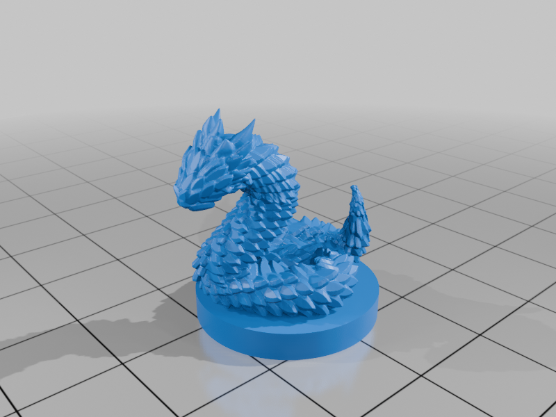 🎲 Mascote Fractal (DND / TTRPG)・Arquivo 3D Grátis para ・Cults
