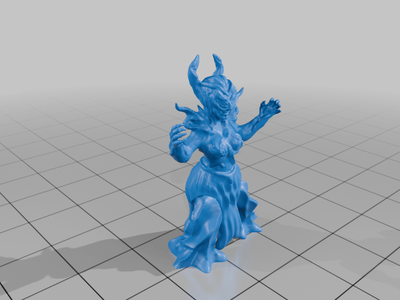 🎲 Dryad Barbarian (DND / TTRPG)・Free 3D File for ・Cults