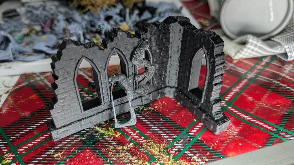 🎲 Alkilith + Ruined Walls (DND / TTRPG)・Free STL File for 3D printing・Cults