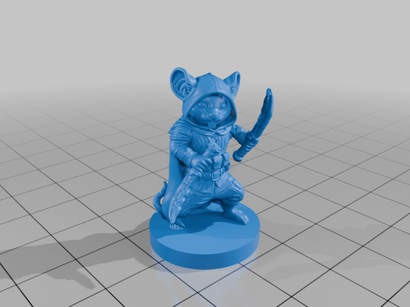 🎲 Musteval Guardinal - Mousefolk Rogue (DND / TTRPG)・Archivo STL Gratis ...