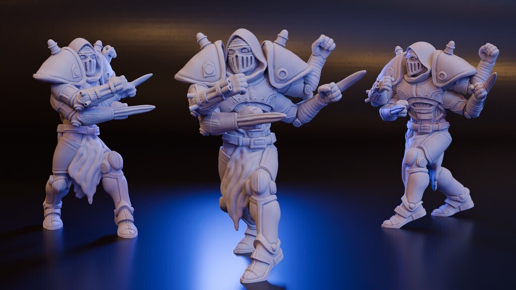 🖖 Vulcan 582 - Warforged Champion (DND / TTRPG)・Free STL File for 3D ...