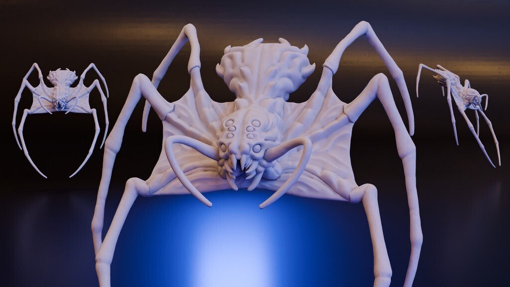 🎲 Darkweaver - Medium Aberration (DND / TTRPG)・Free STL File for 3D ...