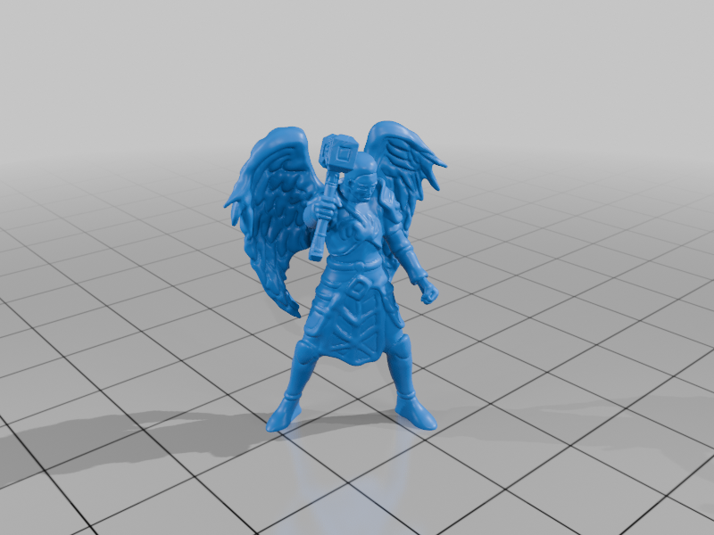 👼 Deva, Angel (DND / TTRPG)・Free 3D File for ・Cults