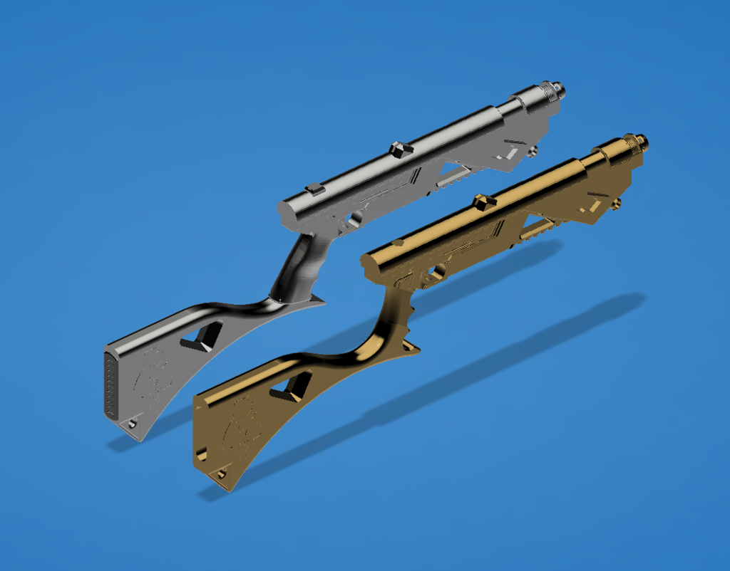 🎭 Mandalorian WESTAR Carbine Blaster・Free STL File for 3D printing・Cults