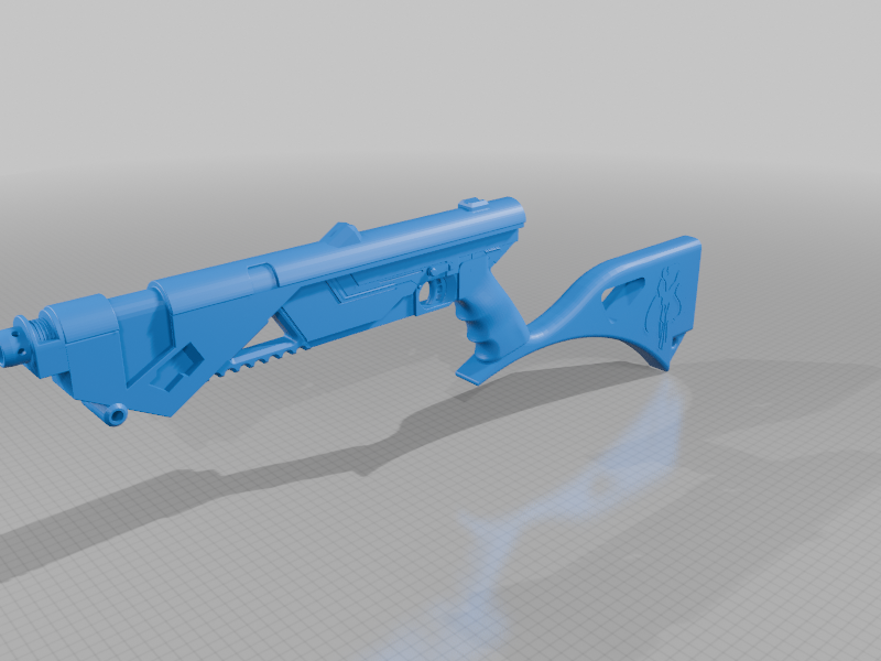 🎭 Mandalorian WESTAR Carbine Blaster・Free STL File for 3D printing・Cults