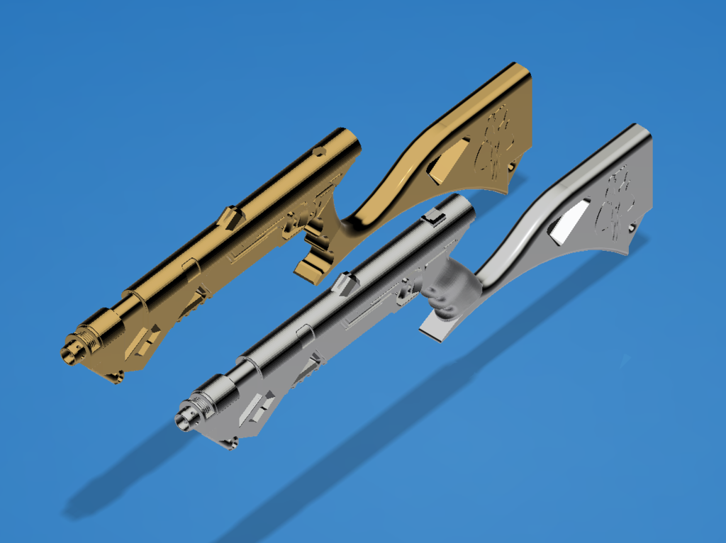 🎭 Mandalorian WESTAR Carbine Blaster・Free STL File for 3D printing・Cults