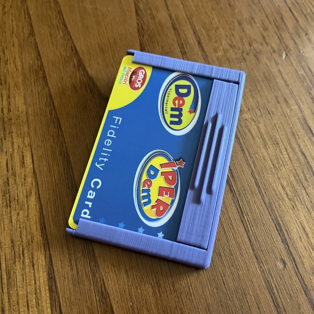 Archivo 3D gratis Sliding card holder - badge holder - id card access 📛 ...