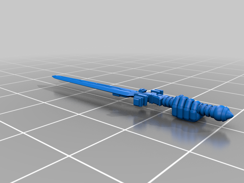 🗡️ Mini Power Sword #1・Free 3D File for ・Cults