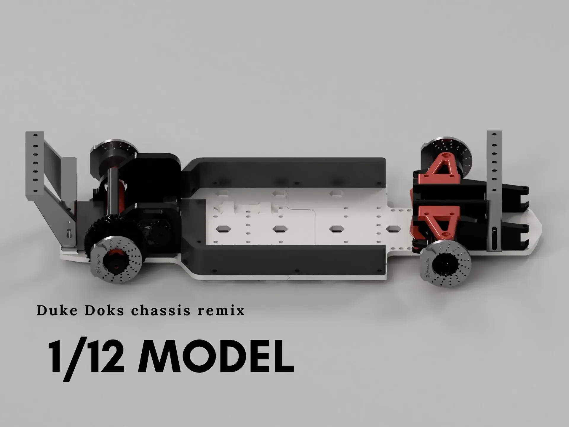 Free 3D file Auto RC 1/12 duke doks chassis remix 🛞 ・3D print design to ...