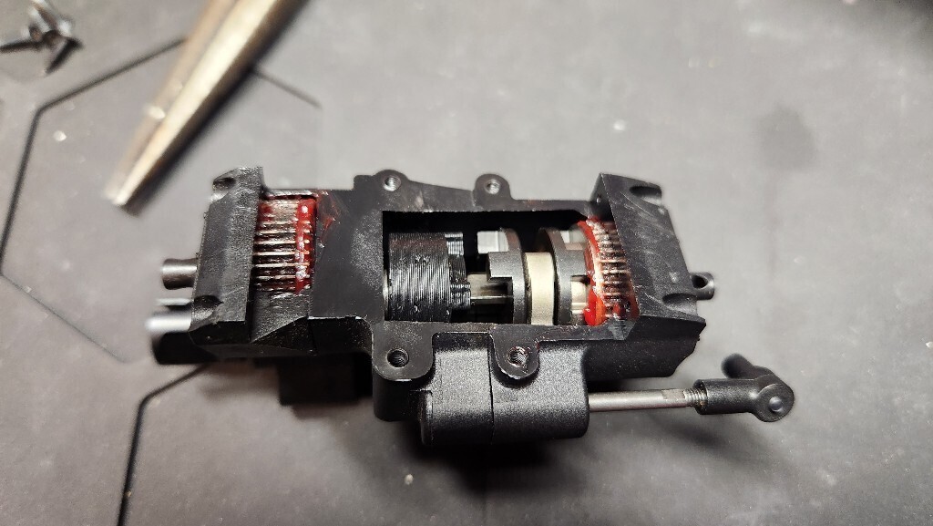 🚁 SCX10 Pro transmission front dig conversion・Free 3D File for ・Cults