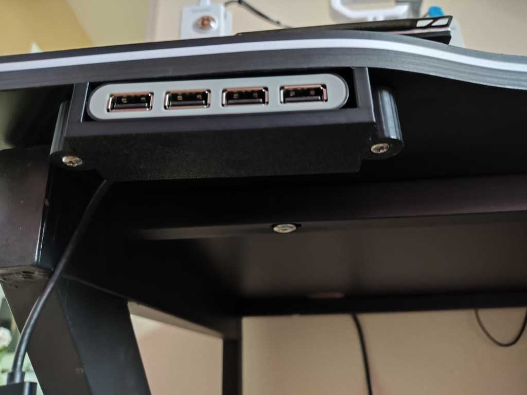 Free 3D file Soporte para HUB USB 💾 ・Design to download and 3D print・Cults