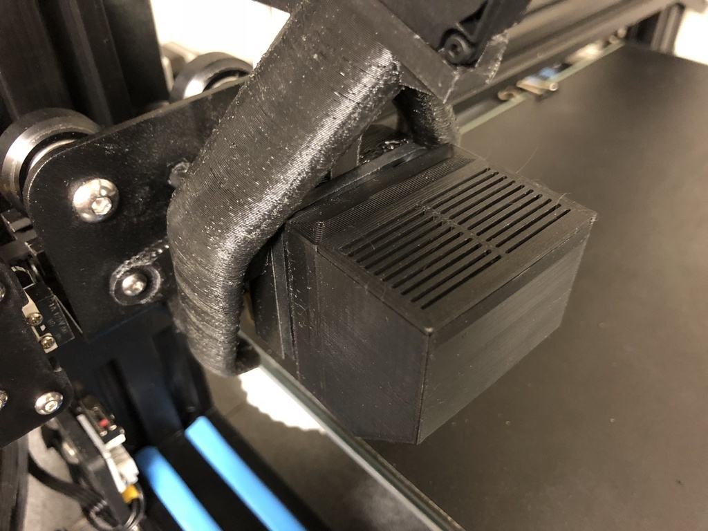 Free 3D file CR10 fan intake/duct w. removeable filter 40mm 🧞‍♂️・3D ...