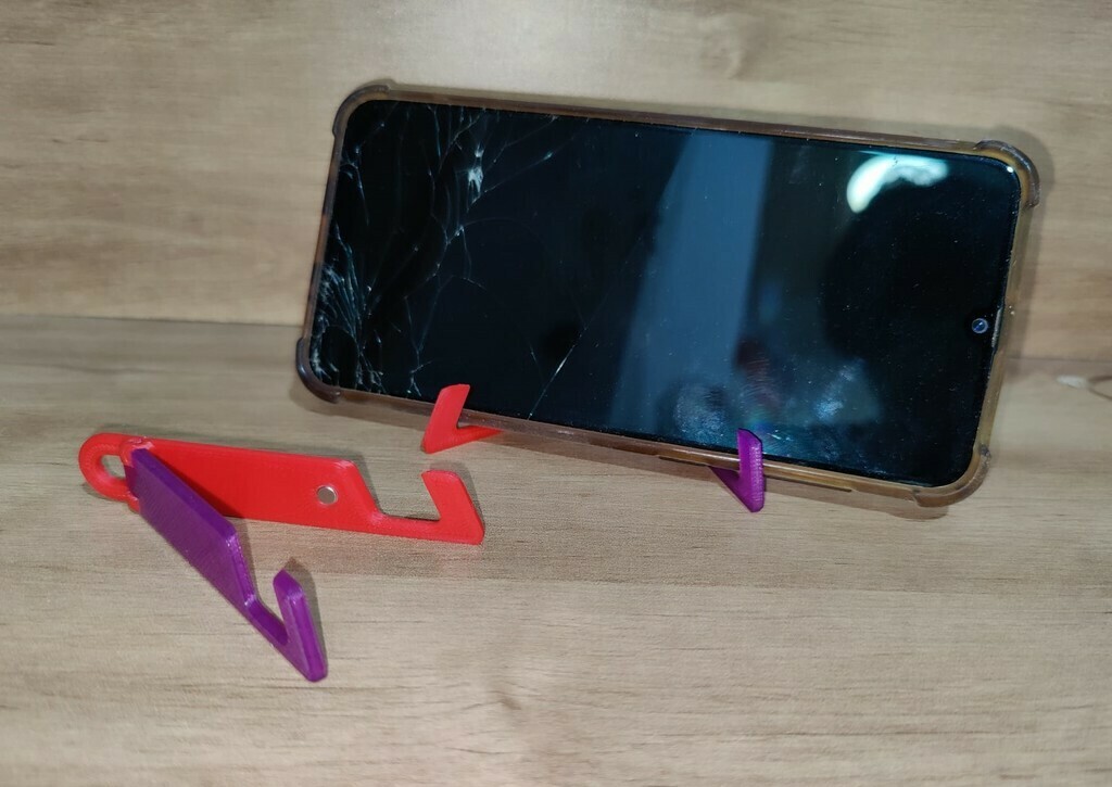 STL file Phone Stand | 104 📞・Design to download and 3D print・Cults