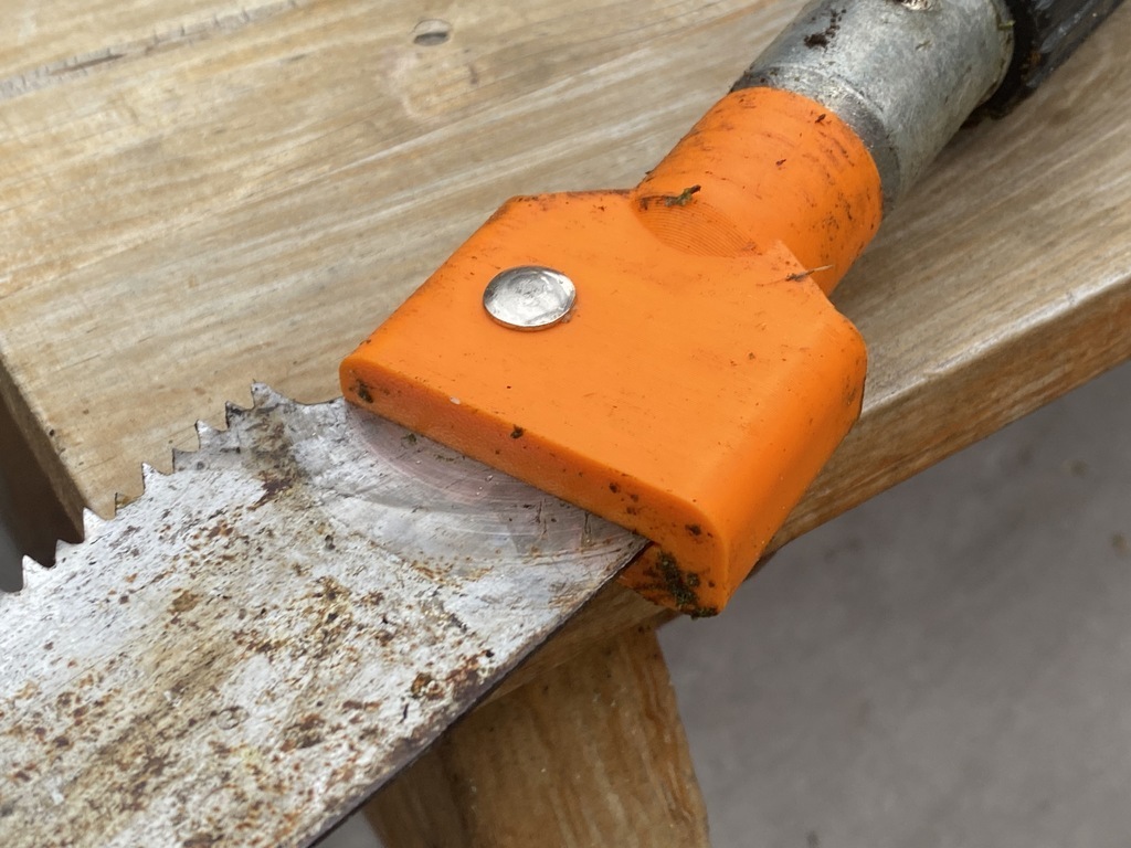 🪚 Extension Pole Saw Blade Mount・Free 3D File for ・Cults