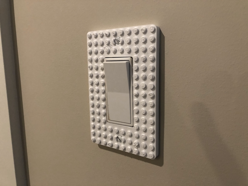 🪞 Lego compatible decora light switch cover・Free STL File for 3D ...