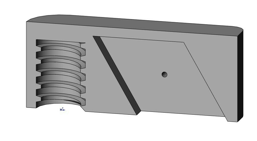 Free 3D file ACME Thread Broom Handle or Extension Pole Mount for ...
